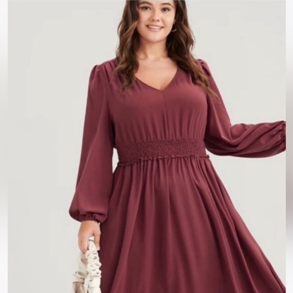 BloomChic | Dresses | Bloomchic Rust Colored Dress | Poshmark